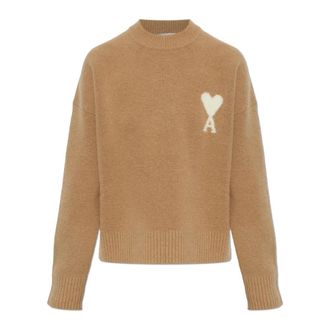 Ami De Coeur Pullover - - Knitwear - Damen - Beige - 2XS