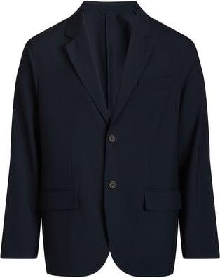 Emporio Armani Blazer uni en laine vierge