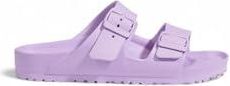 Birkenstock Arizona EVA 1028200 Chaussons Femme Crocus avec Boucles en Caoutchouc 36