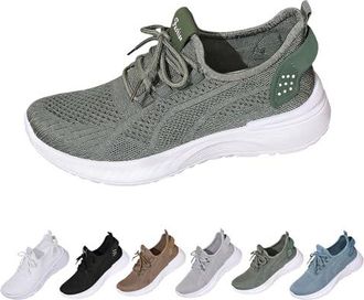 Generic Chaussures de course pour femme - L&eacute;g&egrave;res - Antid&eacute;rapantes - Chaussures dentra&icirc;nement en maille respirante - Chaussures de marche d&eacute;contract&eacute;es &agrave; enfi