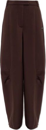 Rotate Rotate Birger Christensen - Pantalon pliss&eacute; - Femme - Pantalons - Brun - Taille: 36 FR