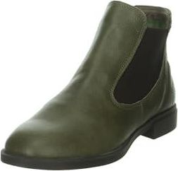 Think Femme Nina Lederfutter Bottine, Olive 7000, 36.5 EU