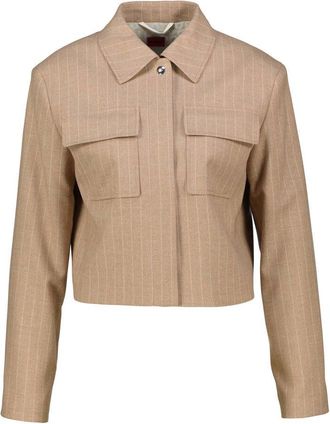 HUGO BOSS Damen Blazer aus Flanell ALERO