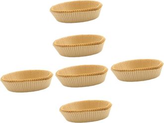 Cabilock 30St Frittierpapier Antihaft-Ofenblech Luftfritteuse pergamentpapier grillschale Heißluftfritteusen Antihaft-Backfolie ölabsorbierende Backfolie Einwe