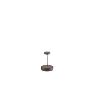 Zafferano Zafferano - Lampe de table led Swap mini pro Corten, rechargeable et dimmable