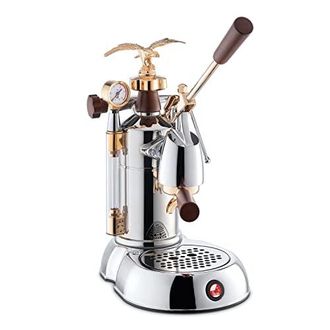 La Pavoni Handhebelmaschine Expo 2015 Gold-Chrom Kaffeemaschine