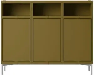 MUUTO Buffet Stacked - Vert - MDF peint - Designer Julien De Smedt