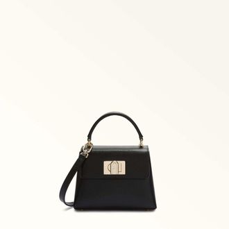 Furla Sacs &Agrave; Main Mini 1927 Cuir Noir