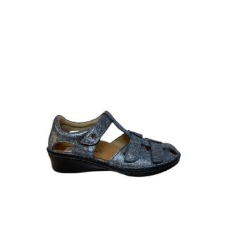 Finn Comfort Femme, Chaussures, Bleu, Taille: 34 EU Sandales