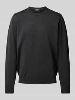 Maerz Regular Fit Strickpullover reiner Schurwolle