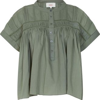 Xirena Blouse Louelle Voile de Coton Xirena