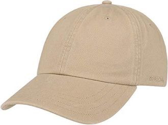 Stetson Casquette Rector Femme/Homme - Protection UV de Soleil Boucle en métal, avec visière Printemps-été - Taille Unique Beige foncé