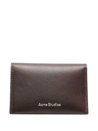 Acne Studios Faltbares Portemonnaie - Braun