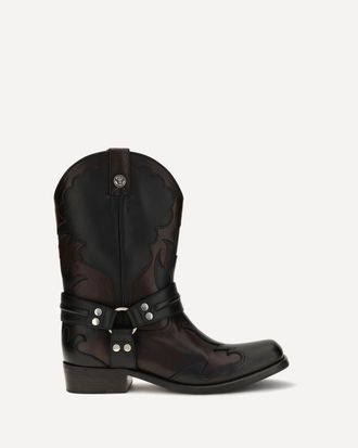 Versace Sylvester Western Boots Male 42