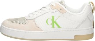 Calvin Klein Femme, Chaussures, Blanc, Taille: 38 EU Basket Cupsole Low Xray Baskets