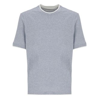 Brunello Cucinelli Herren, Oberteile, Blau, LGr&ouml;&szlig;e