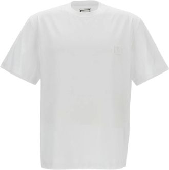 Wooyoungmi Wooyoungmi, Homme, Tops, Blanc, Taille: L T-shirt &agrave; imprim&eacute; floral changeant de couleur