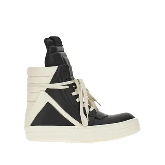 Rick Owens Geobasket leather sneakers Man 39