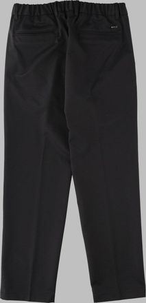 Herno Elasticated Straight-Leg Trousers - Black