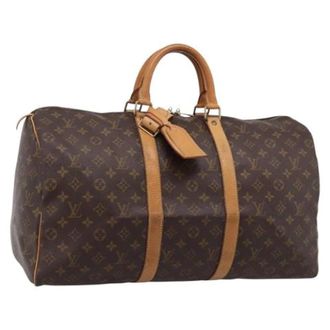 Louis Vuitton Pre-owned Toile sacs-louis-vuitton - Femme - Pre-owned - Brun - Taille: ONE Size