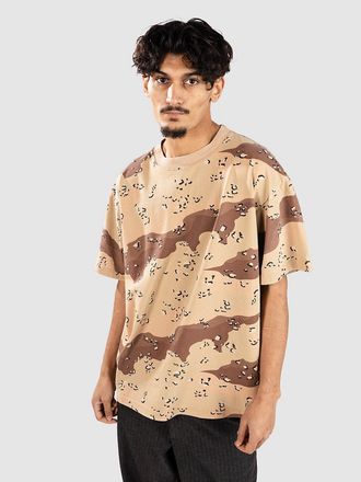 Blue Tomato Oversized Boxy 7.5 Oz T-Shirt vintage desert camo