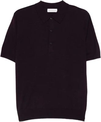 Dries Van Noten Homme, Tops, Violet, Taille: L Murice 3700 Polo