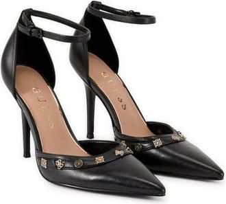 Guess Escarpins &agrave; boucle en cuir m&eacute;lang&eacute;