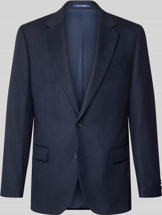 Christian Berg Slim Fit 2-Knopf-Sakko mit Pattentaschen