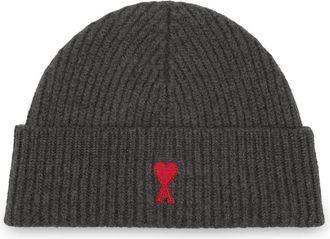 Ami unisex, Accessoires, Gris, Taille: ONE Size De Coeur Beanie
