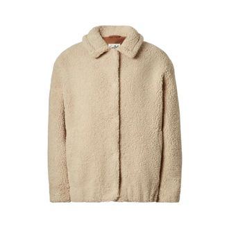 MC2 Saint Barth Teddy Bomber Jacket - - Jackets - Damen - Beige - S