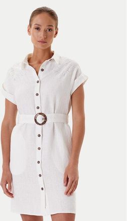 Tatuum Hemdkleid Salima T2509.207 Weiß Regular Fit