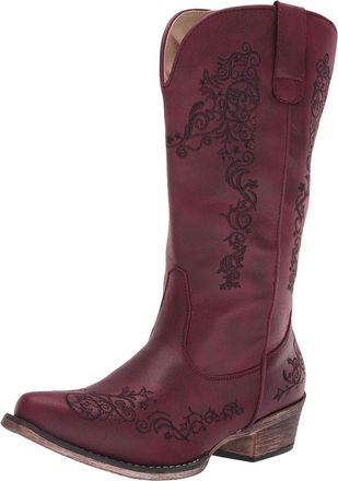 Roper Damen Judith Westernstiefel, rot, 42.5 EU