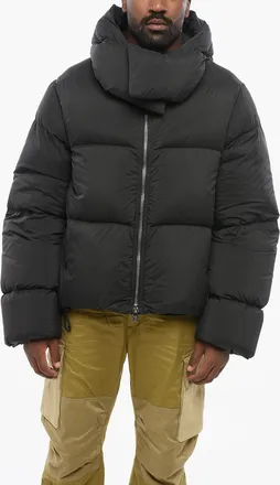 Bacon Pufferjacke STORM ROD mit Kapuze in Kragenform Bacon
