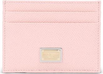 Dolce & Gabbana Femme, Accessoires, Rose, Taille: ONE Size Dauphine Card Holder