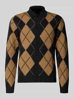Premium by Jack & Jones Slim Fit Strickjacke mit Woll-Anteil Modell Simon