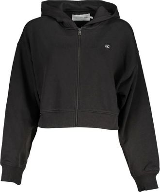 Calvin Klein Damen, Sweatshirts & Hoodies, Schwarzk, XLGr&ouml;&szlig;e