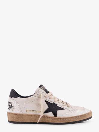 Golden Goose Ballstar leather sneakers with iconic side logo - GOLDEN GOOSE DELUXE BRAND - gender_Woman