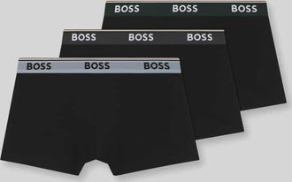 HUGO BOSS Trunks aus Baumwoll-Mix im 3er-Pack Modell Power