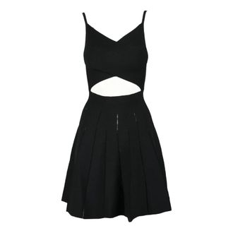 Pinko Elegantes Viskosemischkleid - - Dresses - Damen - Schwarzk - L