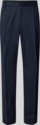 HUGO BOSS Straight Leg Anzughose aus Baumwoll-Mix Modell GENRICH