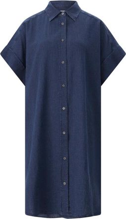Closed Femme, Robes, Bleu, Taille: 36 FR Shirt Robes
