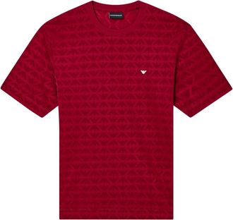 Emporio Armani Homme, Tops, Rouge, Taille: L Monogram T-Shirt