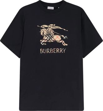 Burberry Homme, Tops, Noir, Taille: M T-Chemises