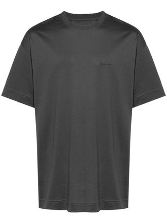 Givenchy t-shirt &agrave; logo imprim&eacute; - Gris