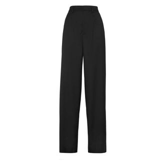 Philipp Plein Femme, Pantalons, Noir, Taille: 42 FR Pantalon Long Tailleur