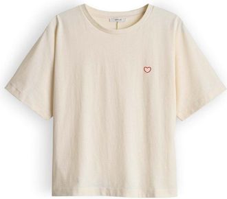 OPUS T-Shirt SALENTINE aus Organic Cotton Lockere Passform, schmal zulaufender Schnitt