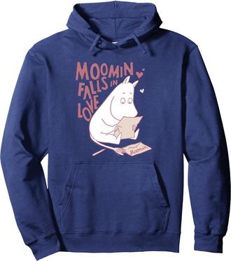 Moomin Falls In Love Moomintroll Liebesbrief Pullover Hoodie