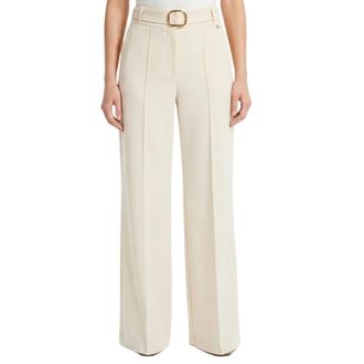Am&eacute;lie & Am&eacute;lie Londerbucle Hose - - Trousers - Damen - Wei&szlig; - S
