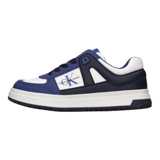Calvin Klein Homme, Chaussures, Multicolore, Taille: 38 EU Baskets en similicuir et tissu