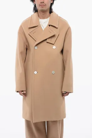 Jil Sander Doppelreihiger Wollmantel Jil Sander